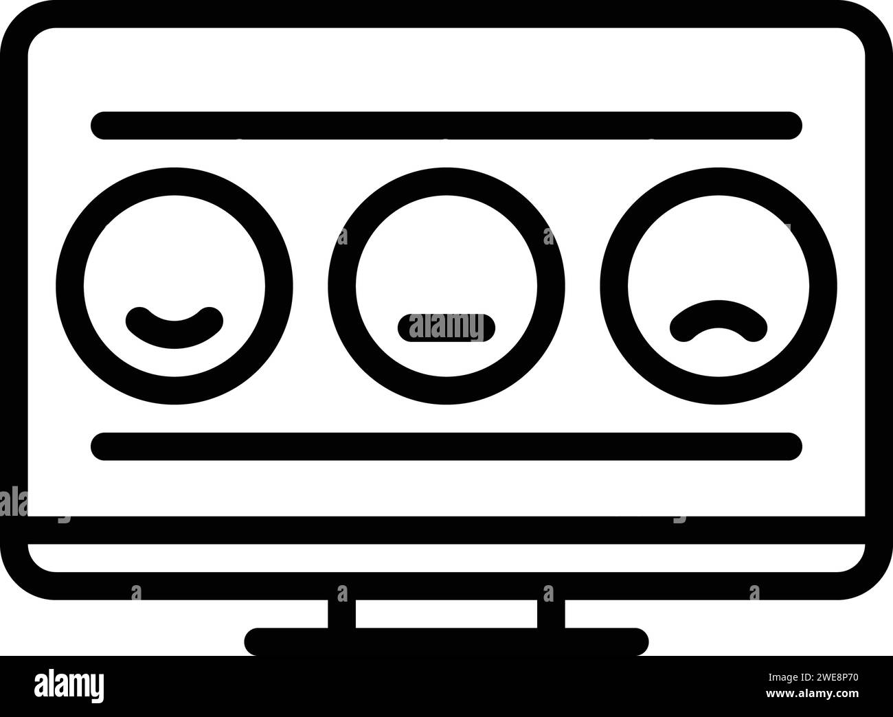 Feedback layout Cut Out Stock Images & Pictures - Alamy