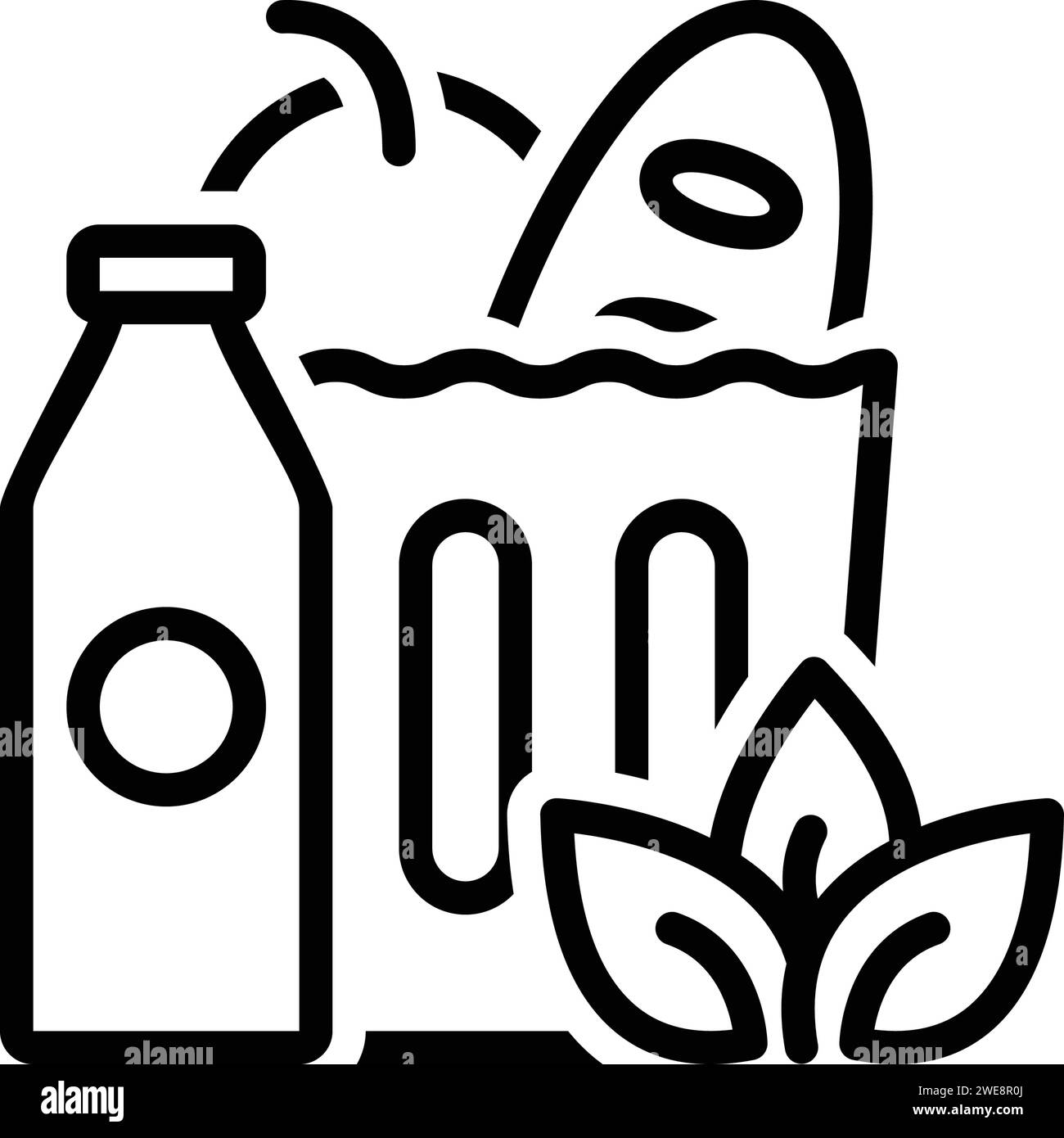 Icon for groceries Stock Vector Image & Art - Alamy