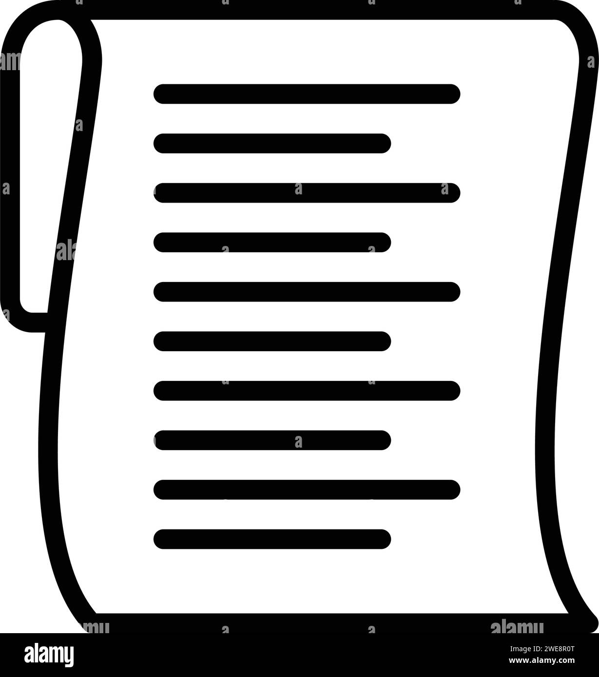 Icon for list, clipboard Stock Vector Image & Art - Alamy