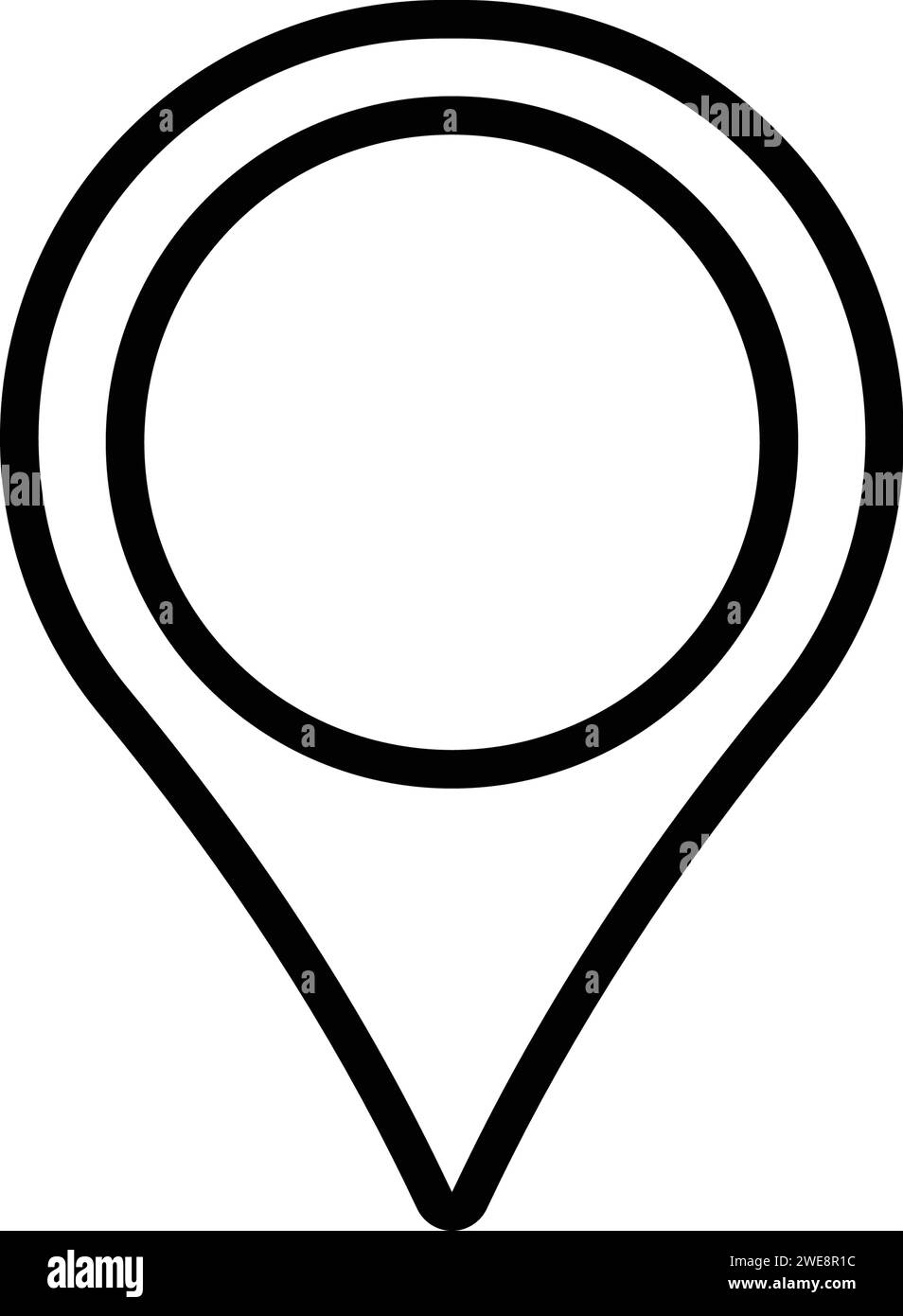 Icon for location mark Stock Vector Image & Art - Alamy