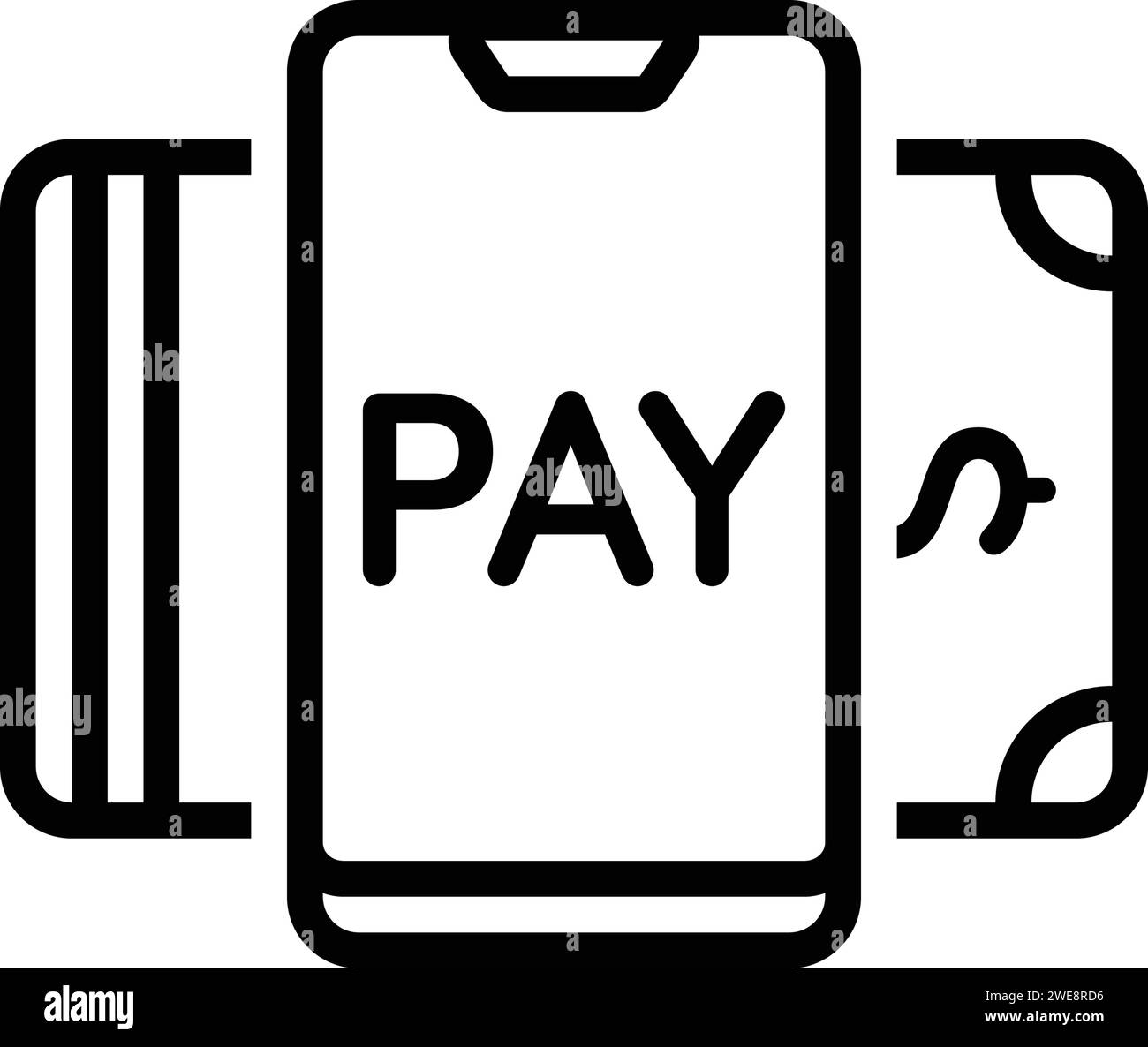 Payment method icon Black and White Stock Photos & Images - Alamy