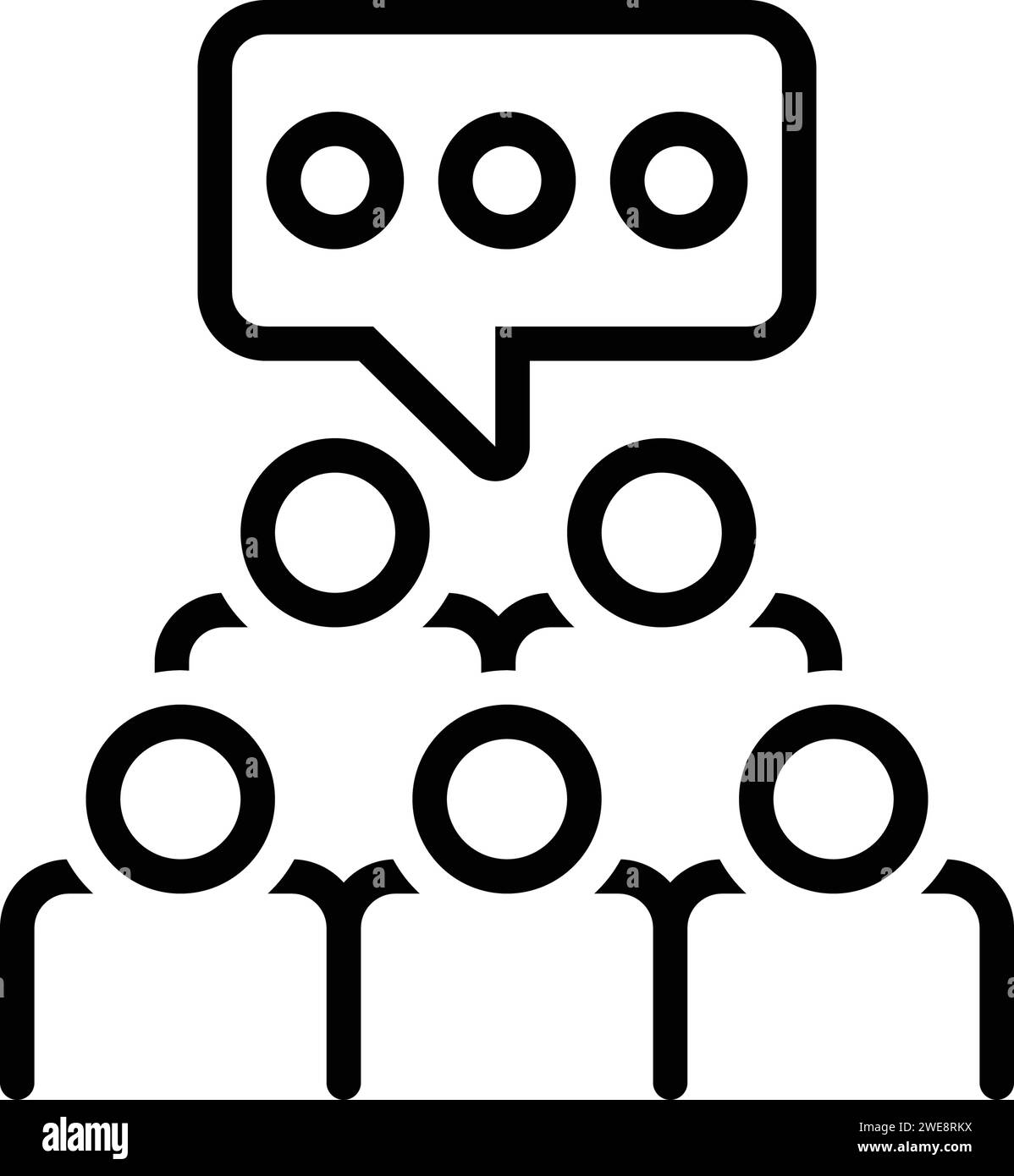 Icon for focus group,focus,group,survey Stock Vector Image & Art - Alamy