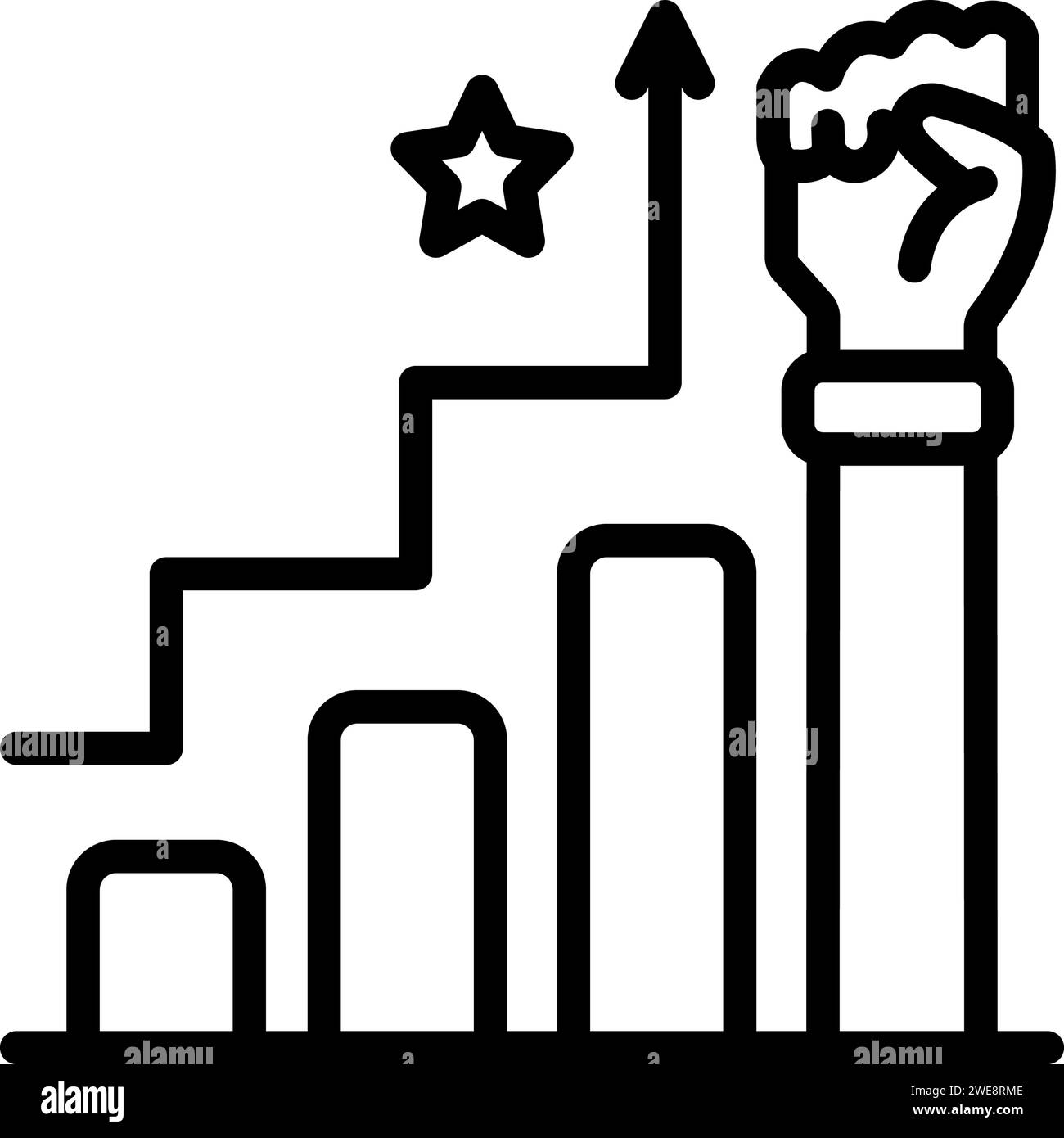 Icon for success,triumph Stock Vector Image & Art - Alamy