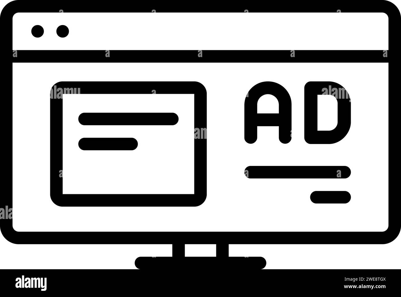 Icon for application ad ,function Stock Vector Image & Art - Alamy