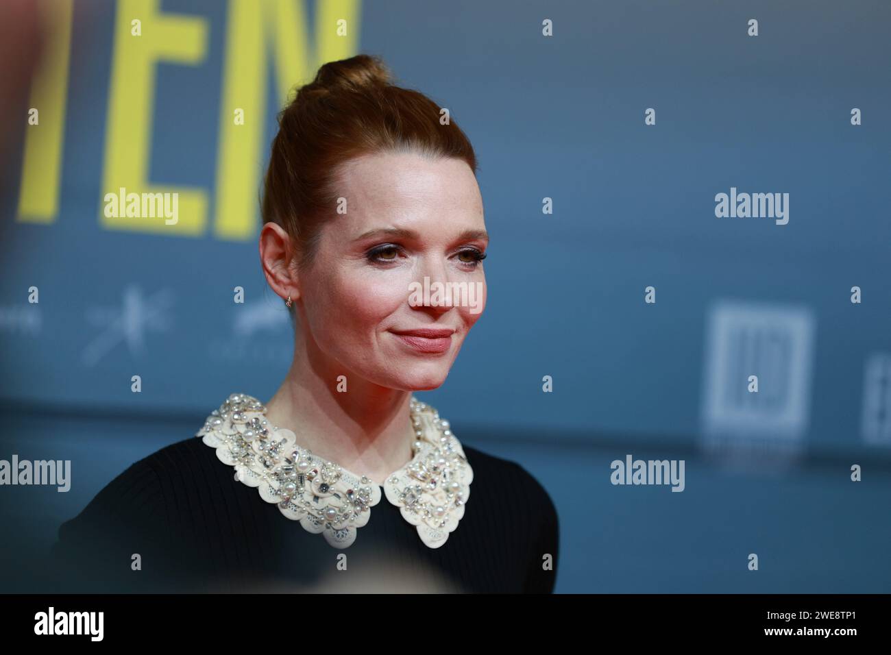 Berlin, Germany. 23rd Jan, 2024. Berlin: World premiere of "Eine ...