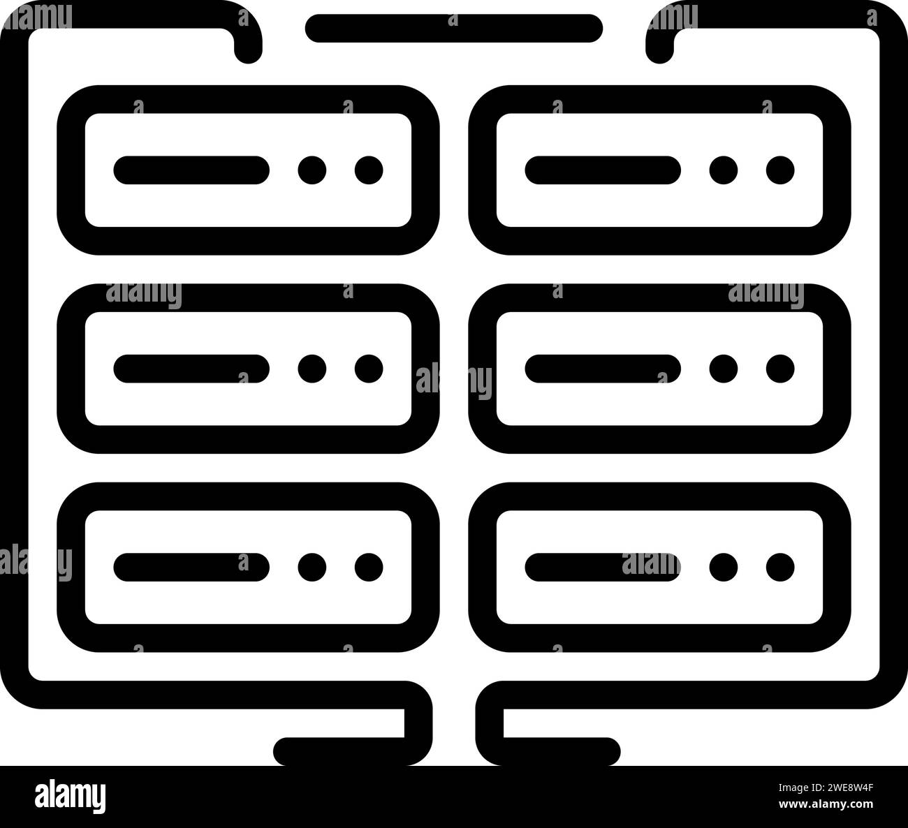 Interconnected data Stock Vector Images - Alamy