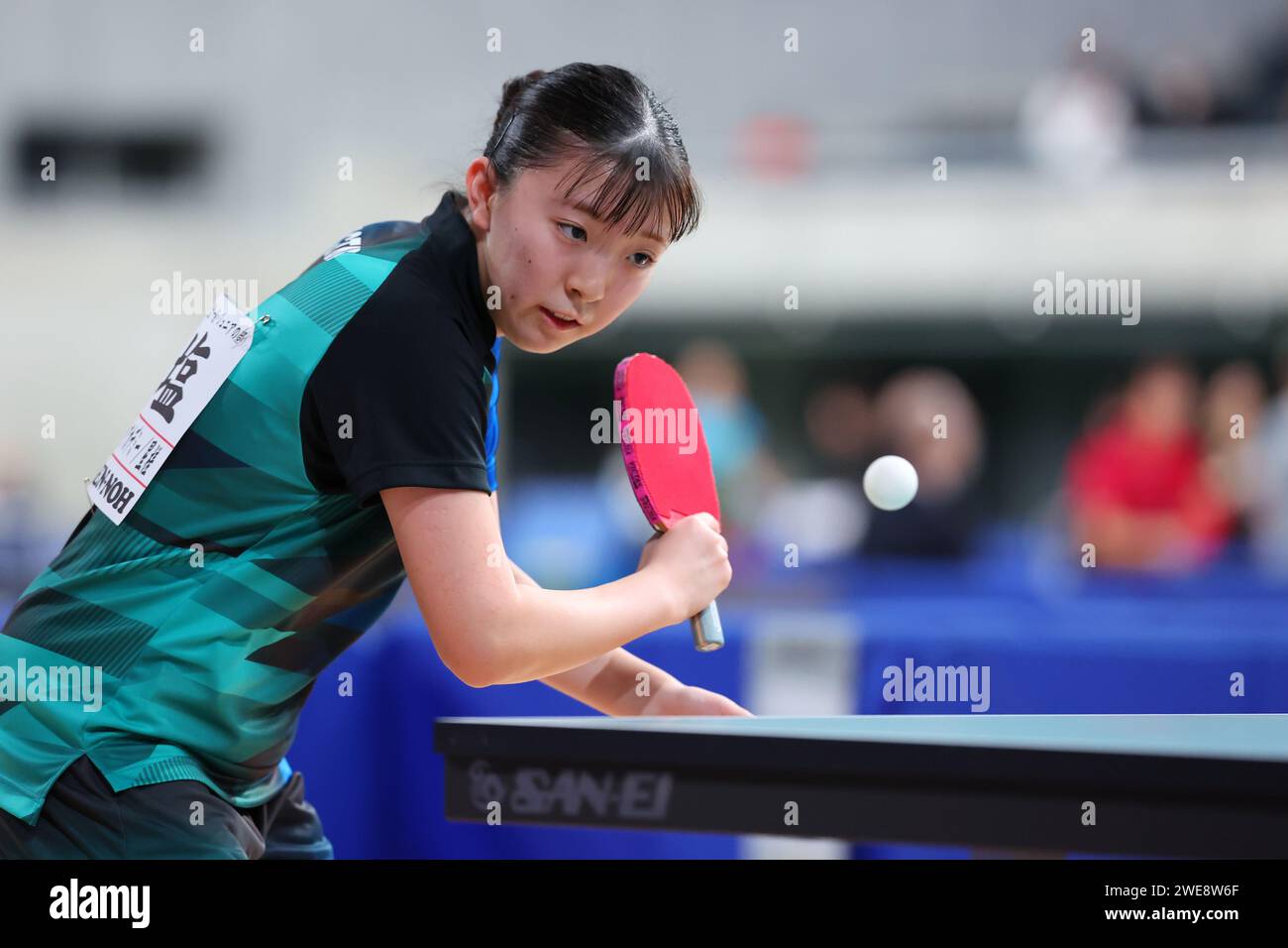 Tokyo, Japan. 24th Jan, 2024. Haruna Ojio Table Tennis : All Japan ...