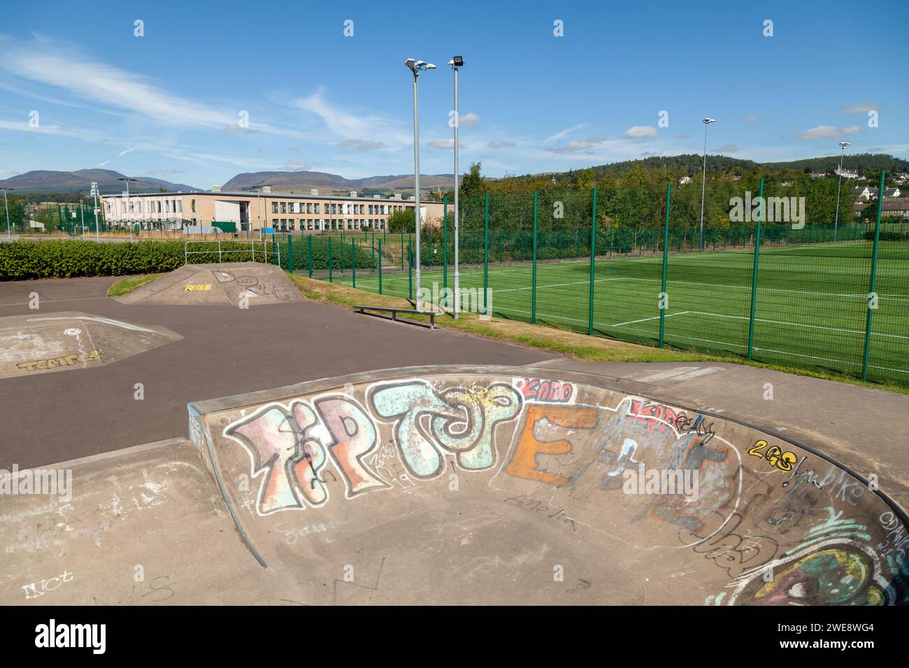 Crieff primary school hi-res stock photography and images - Alamy