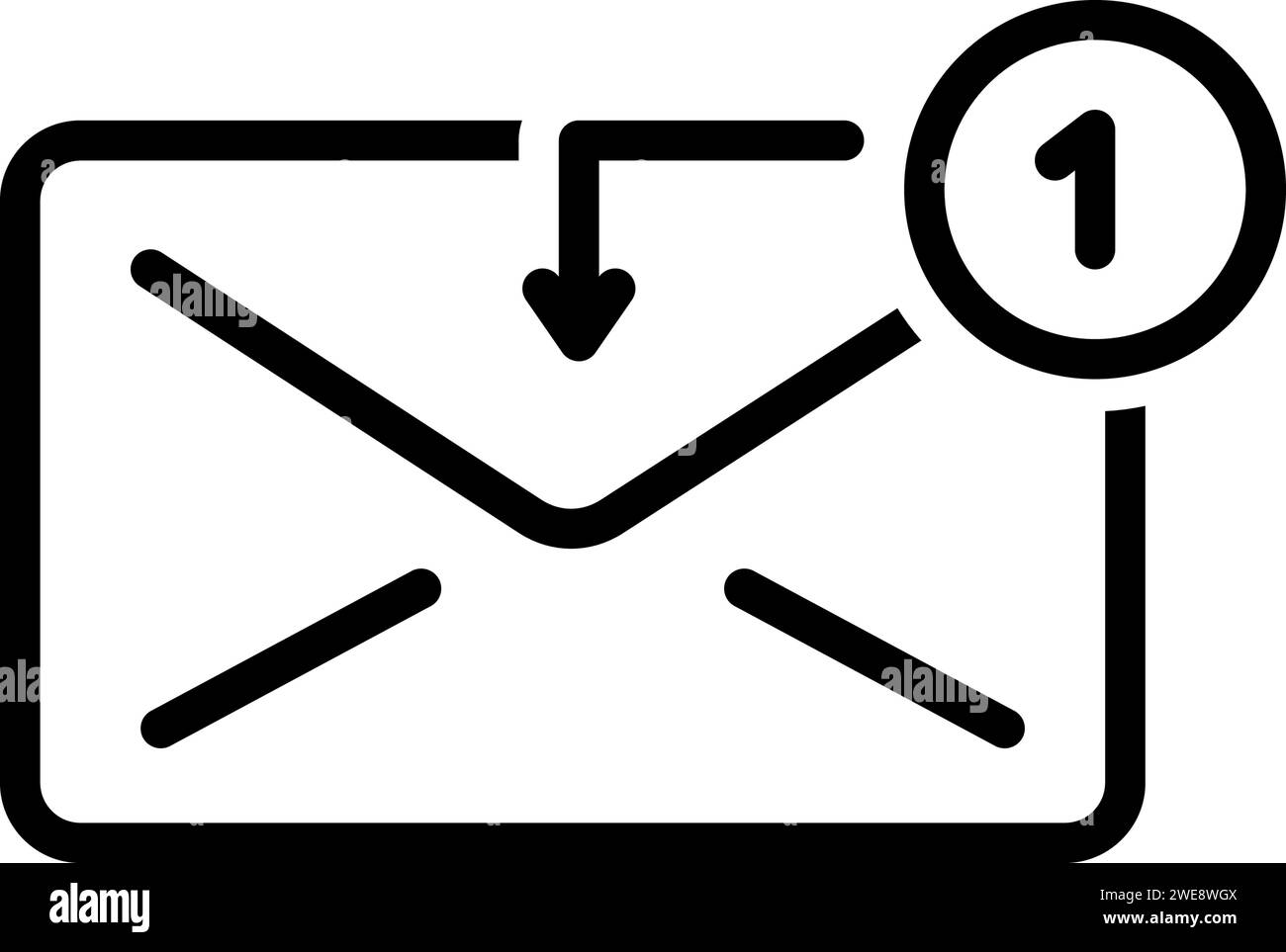 Inbox Black and White Stock Photos & Images - Alamy