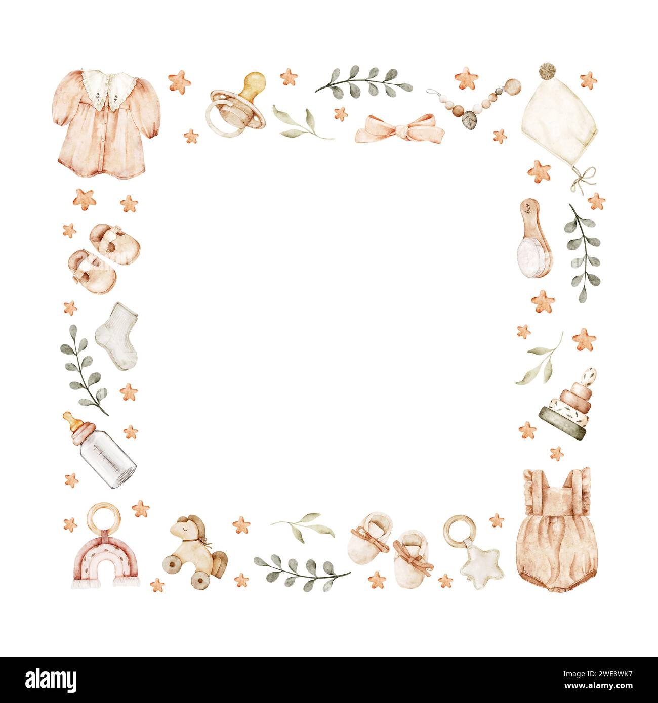 Baby Borders Clip Art To Print