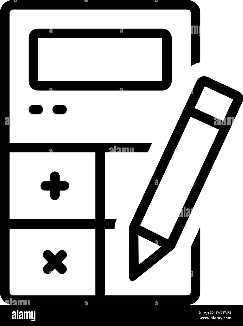 Icon for accounting,calculation Stock Vector Image & Art - Alamy