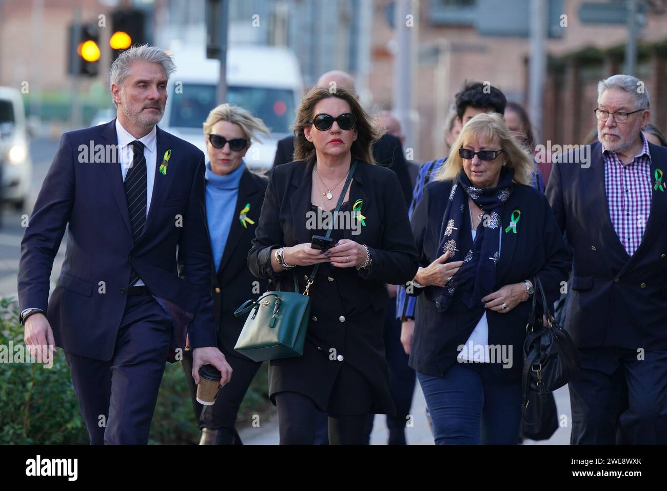 The family of Barnaby Webber, including parents David and Emma Webber ...