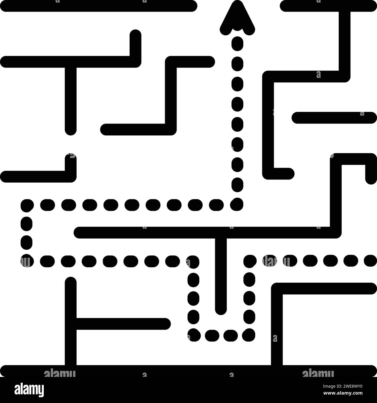 Complication vector vectors Black and White Stock Photos & Images - Alamy