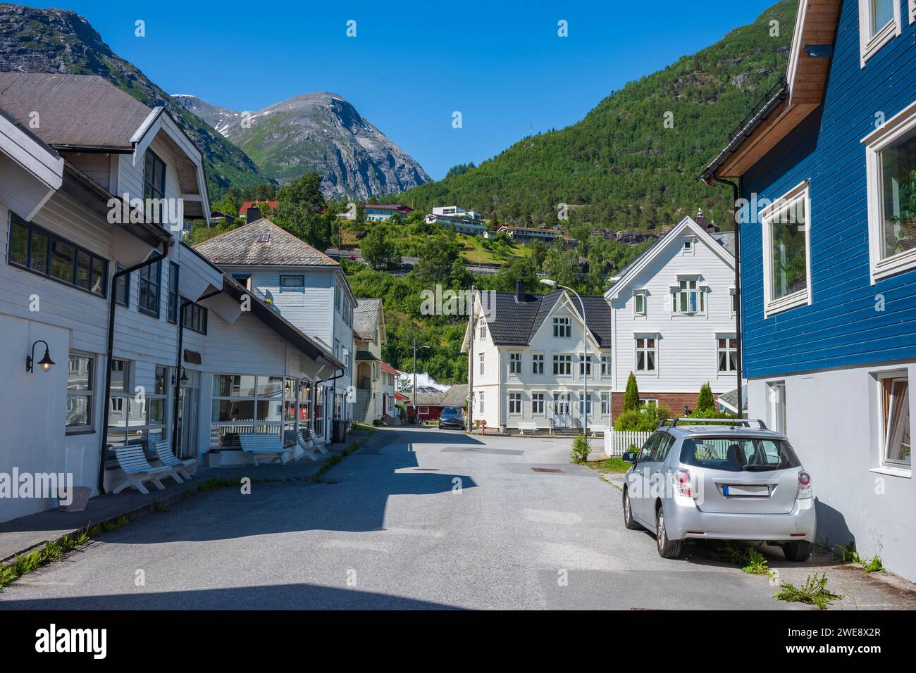 Hellesylt, Norway is a small village where travelers can take the 65 ...