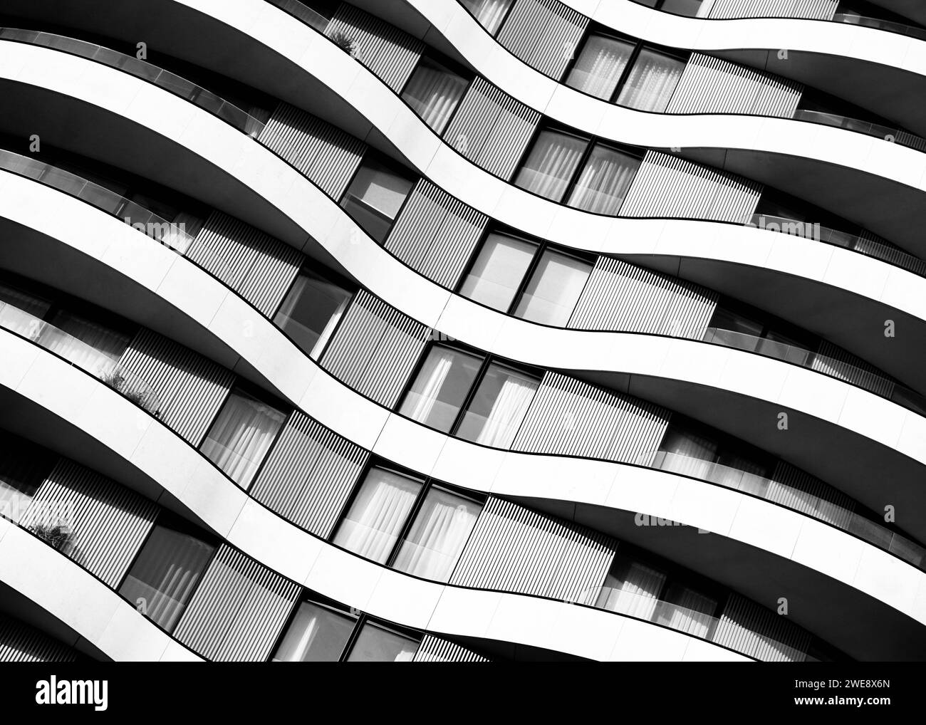 Repetitive cladding Black and White Stock Photos & Images - Alamy