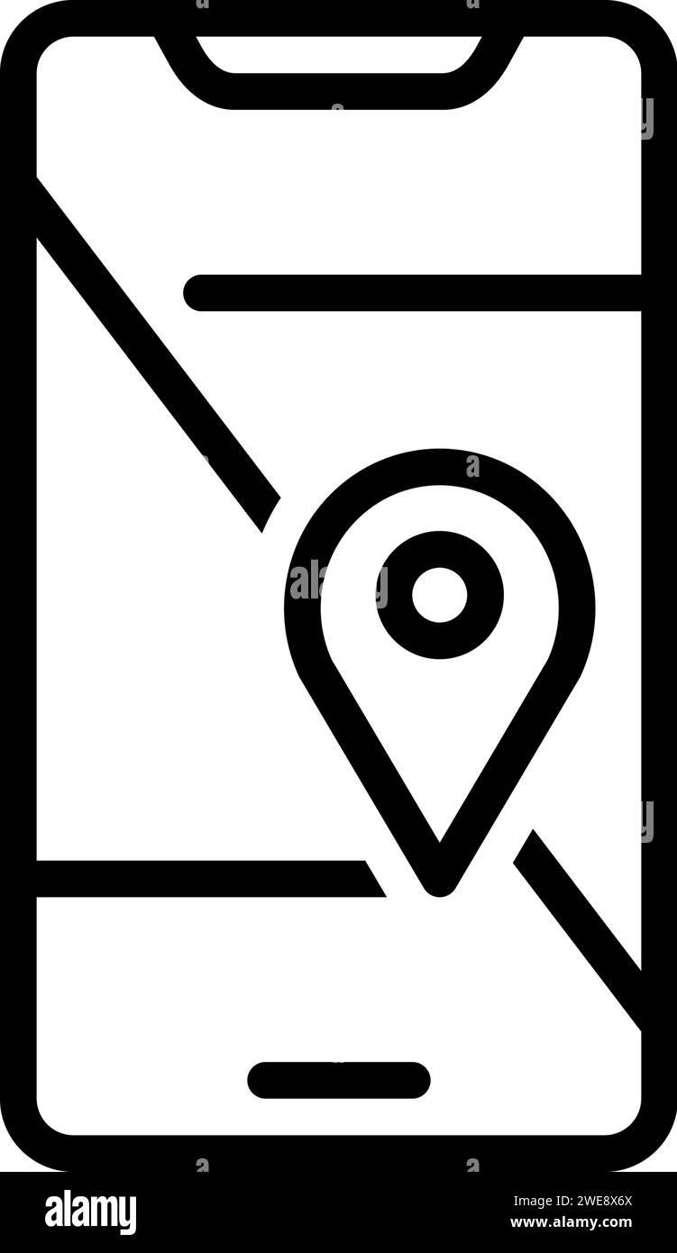 Mobile geo localization hi-res stock photography and images - Alamy