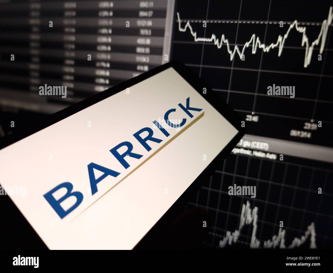 Barrick logo hi-res stock photography and images - Alamy