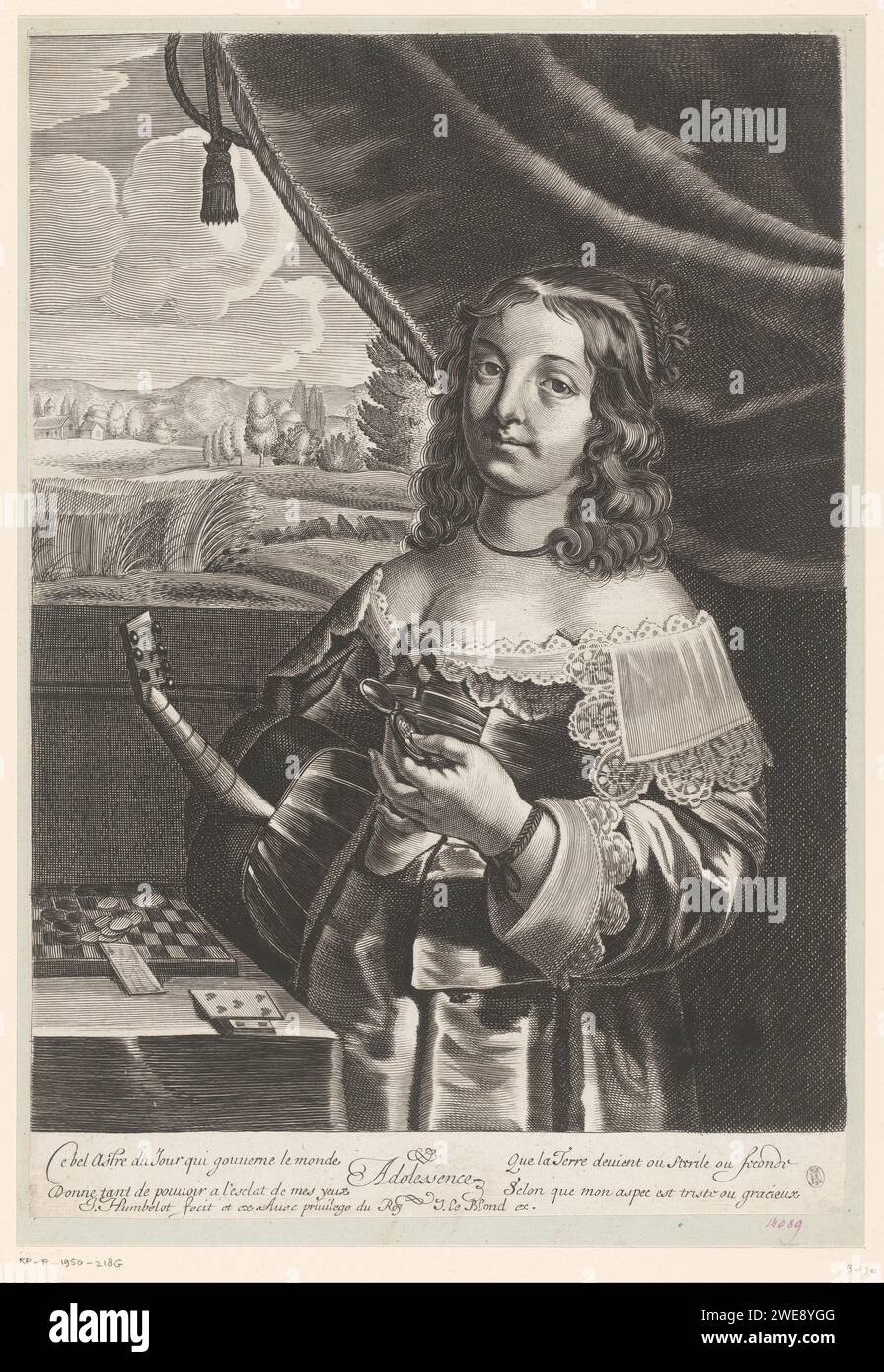 Adulthood, Jean Baptiste Humbelot, c. 1600 - 1685 print France paper ...