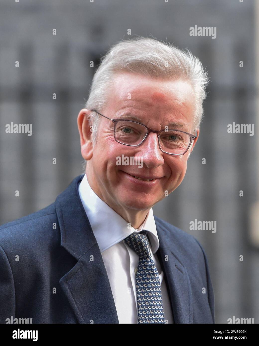 London, England, UK. 24th Jan, 2024. Levelling Up Secretary MICHAEL ...