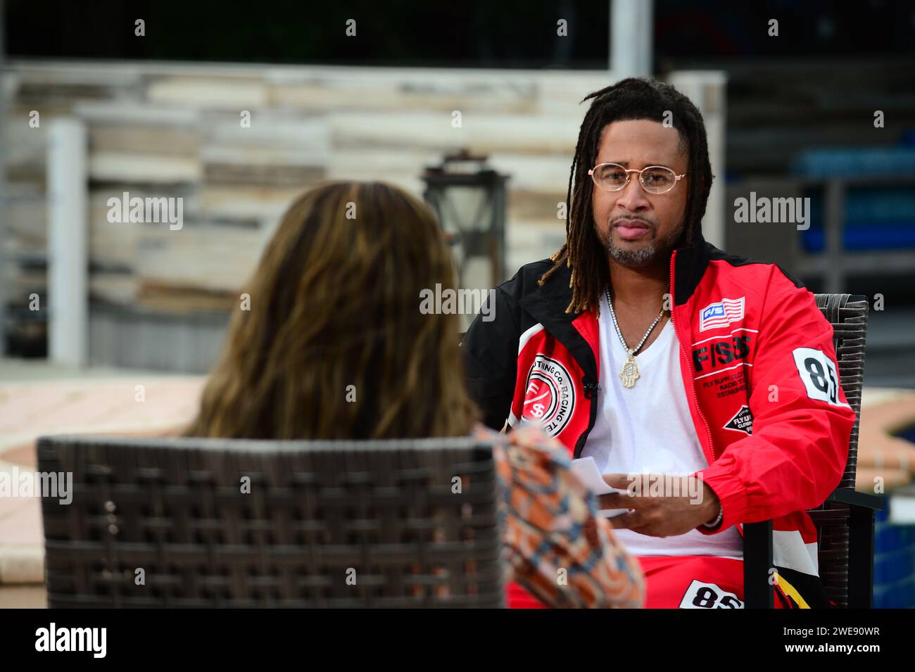 MIAMI, FLORIDA - JANUARY 22: Abebe Lewis attends the Island Music ...