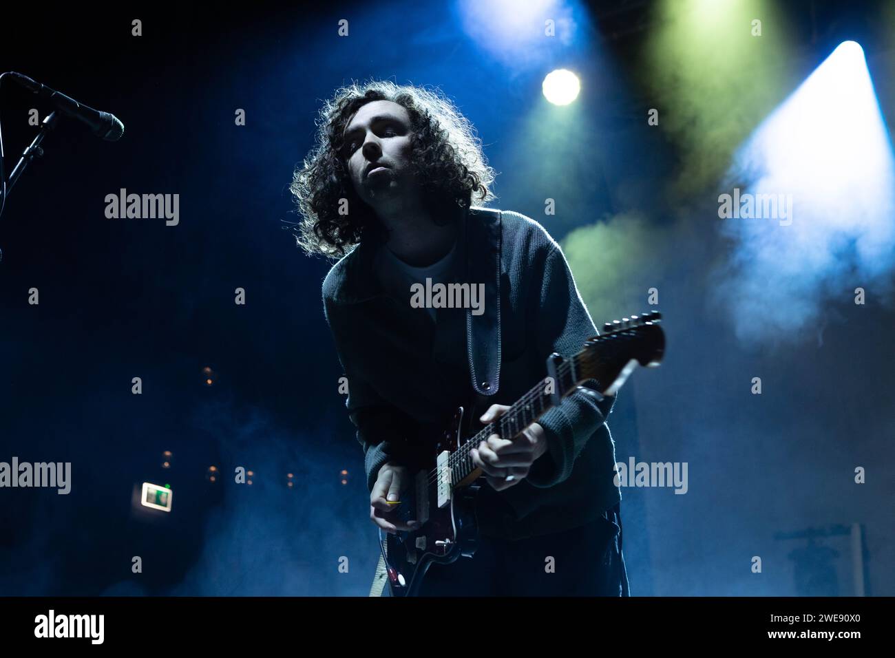 Oslo, Norway. 22nd, January 2024. The English band Pale Blue Eyes ...