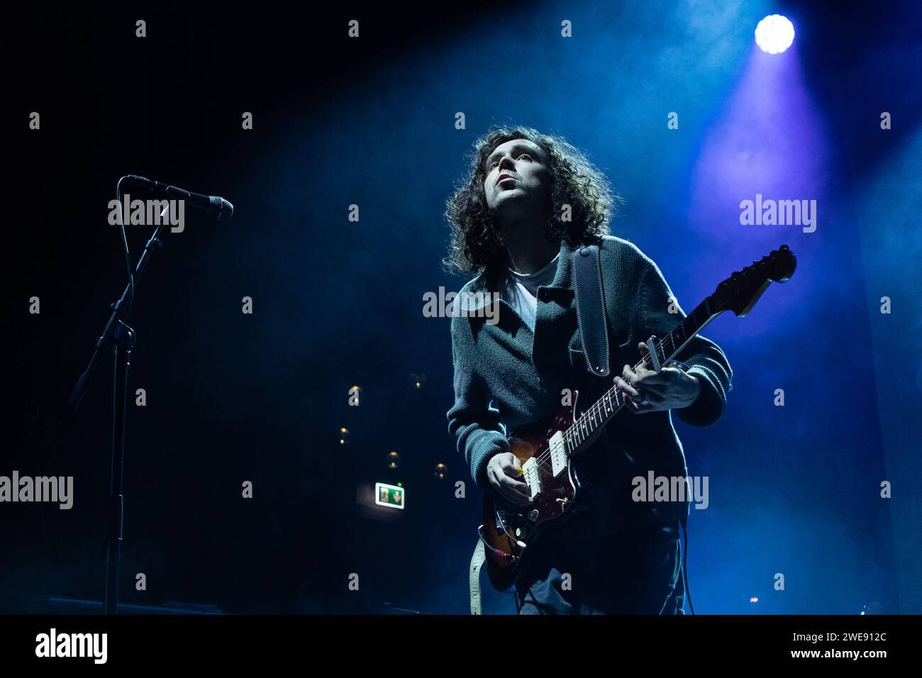 Oslo, Norway. 22nd, January 2024. The English band Pale Blue Eyes ...