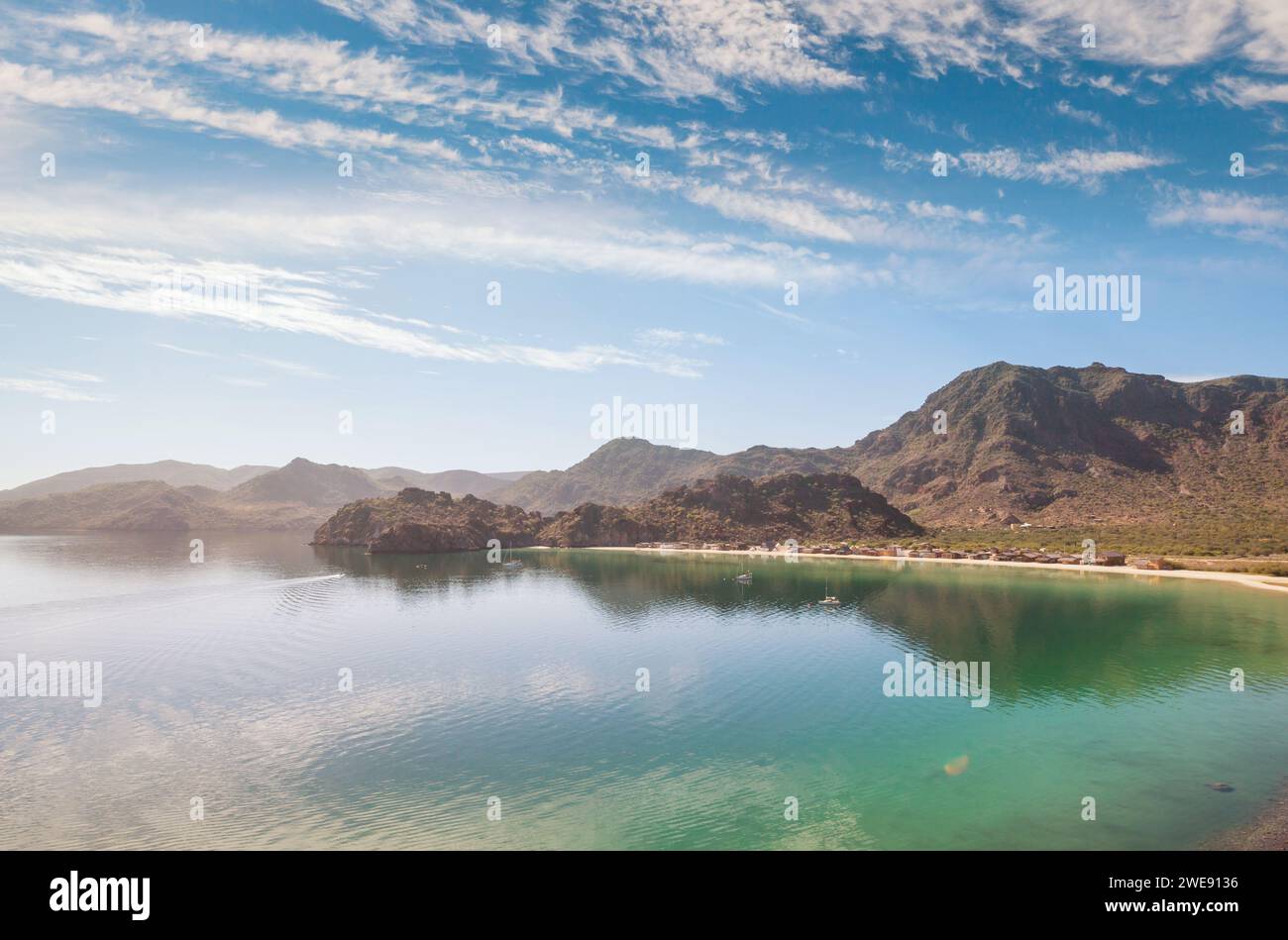 Beautuful landscapes in Baja California, Mexico. Travel background ...
