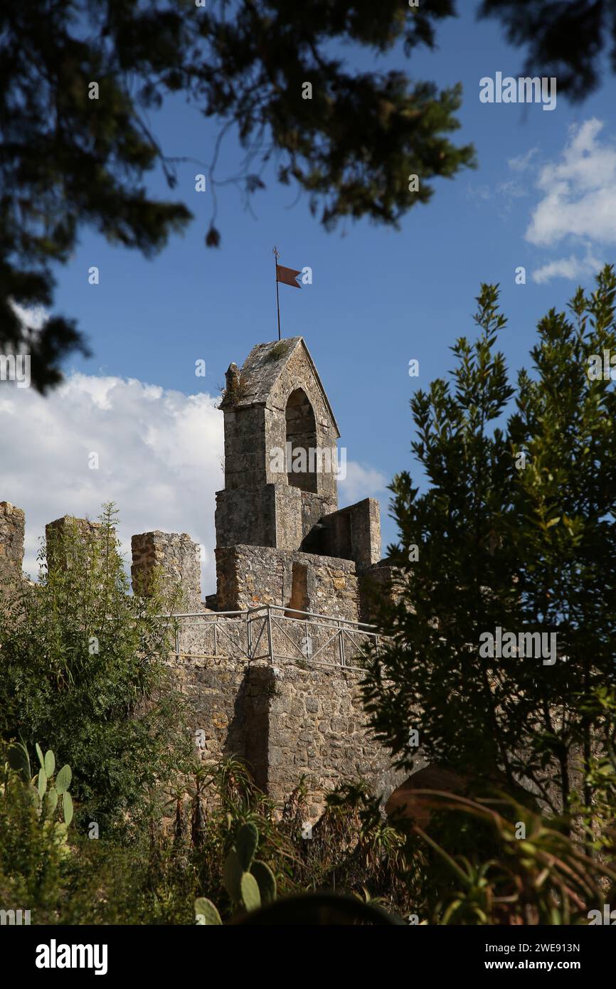 Tomar Castle, Tomar, Ribatejo Province, Portugal Stock Photo - Alamy