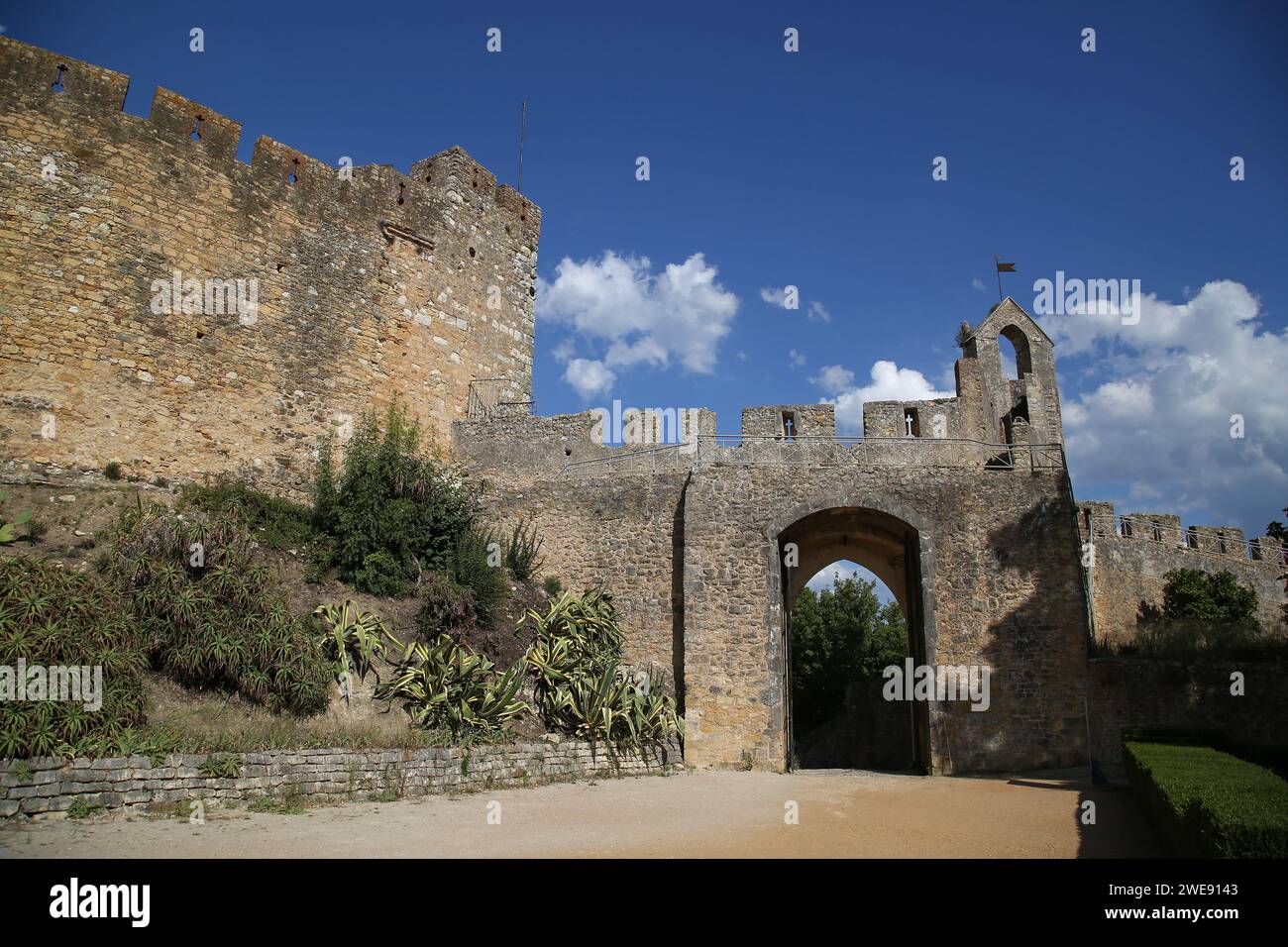 Castle of the templars castillo hi-res stock photography and images - Alamy
