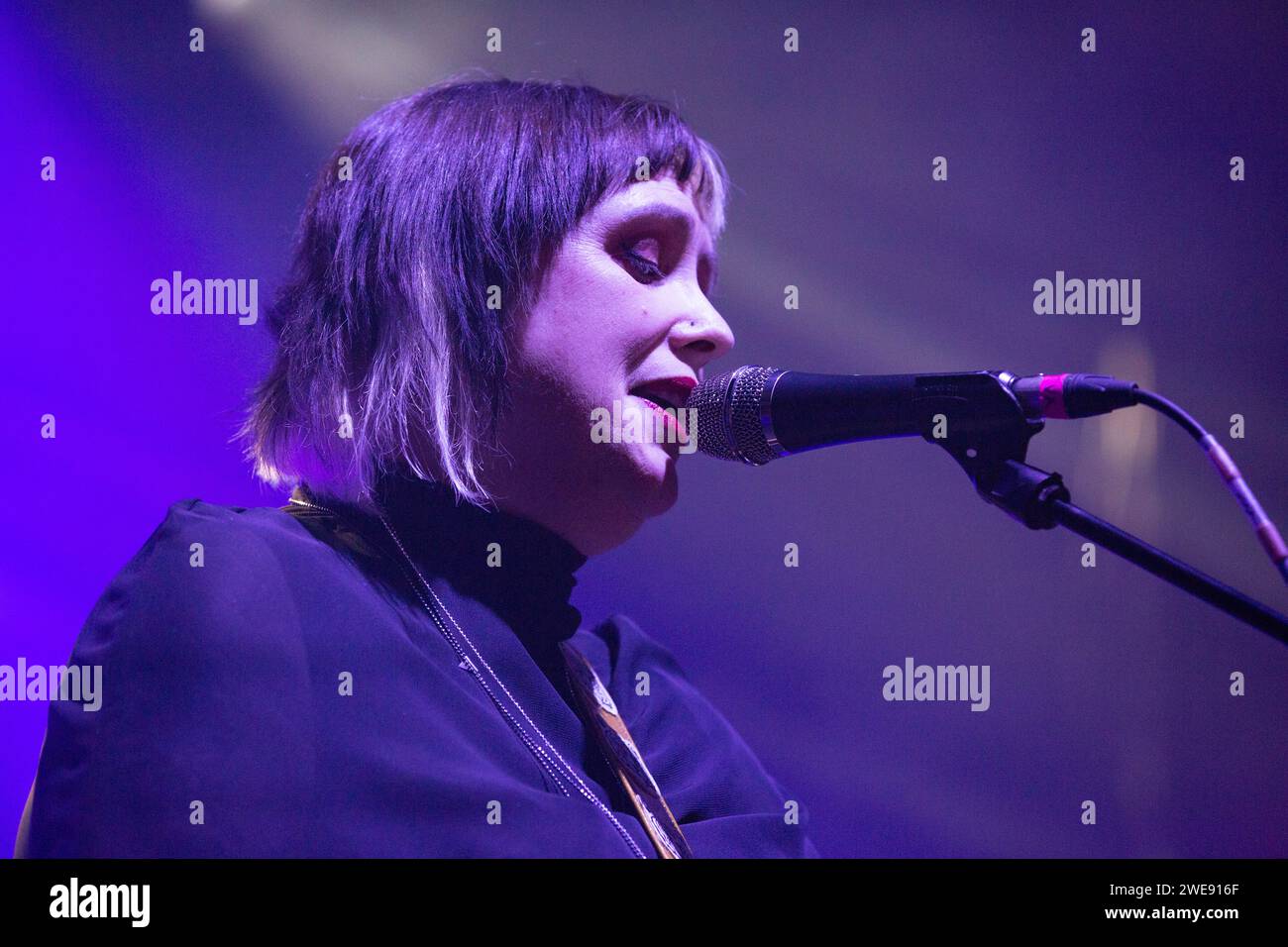 Oslo, Norway. 22nd, January 2024. The English band Slowdive performs a ...