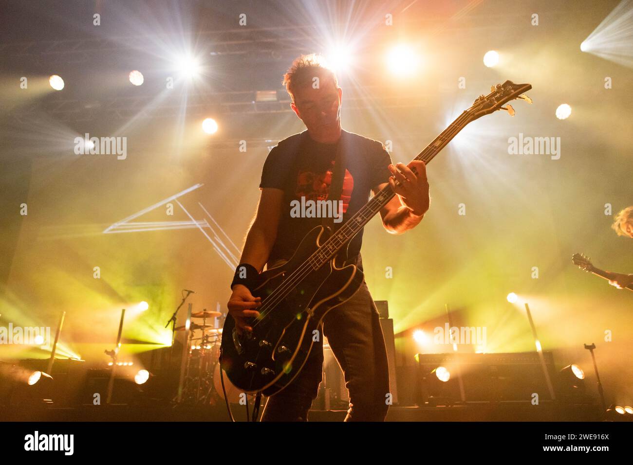 Oslo, Norway. 22nd, January 2024. The English band Slowdive performs a ...