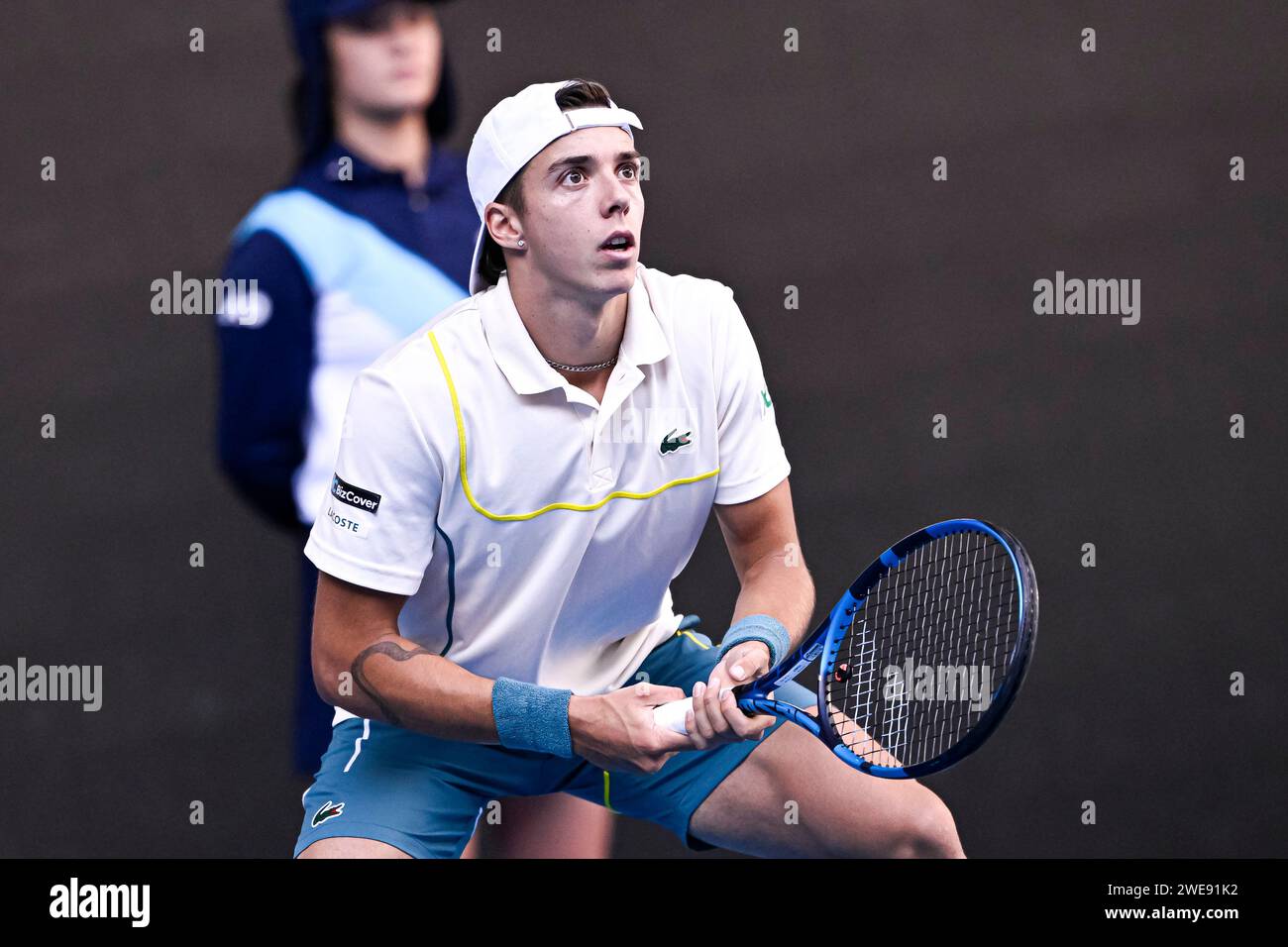 Paris, France. 22nd Jan, 2024. Arthur Cazaux of France during the ...