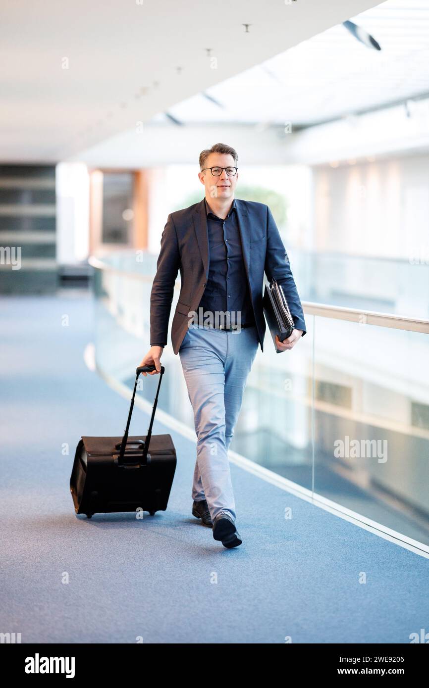 Munich, Germany. 23rd Jan, 2024. Markus Blume (CSU), Bavarian Minister ...