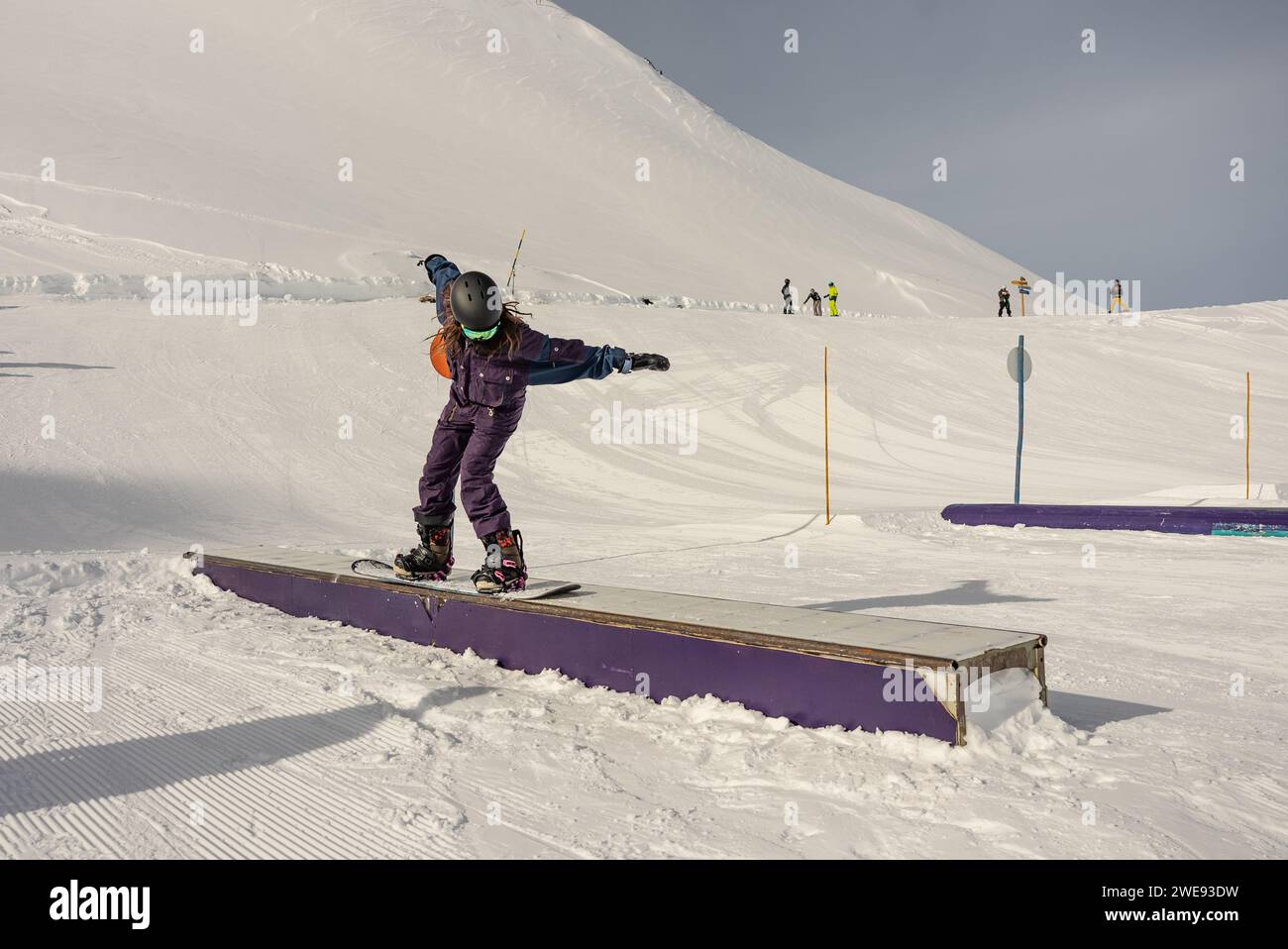 Snowboard tricks course hi-res stock photography and images - Alamy