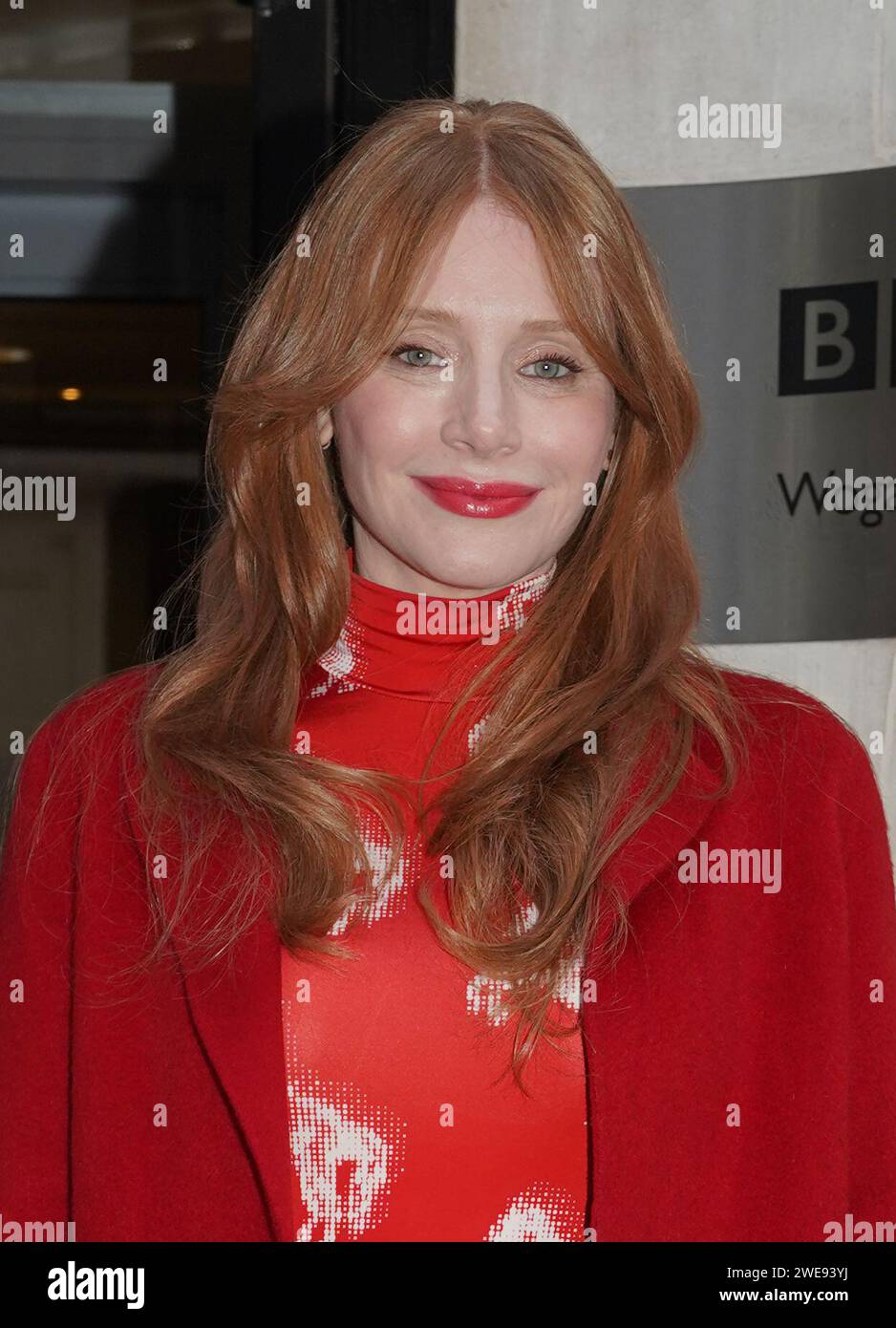 Bryce Dallas Howard, star of the film Argylle, leaving BBC's Wogan ...