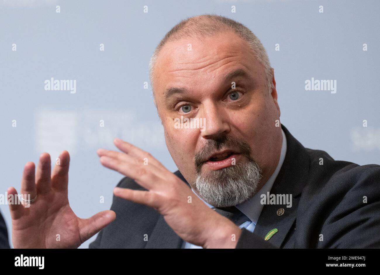 Dresden, Germany. 23rd Jan, 2024. Torsten Krawczyk, President of the ...