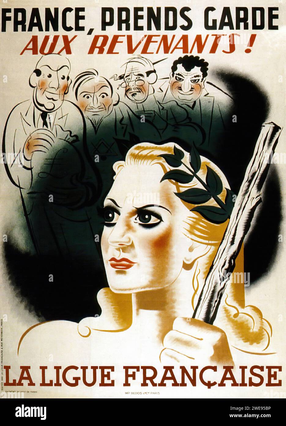 Vintage french advertising poster hi-res stock photography and images ...