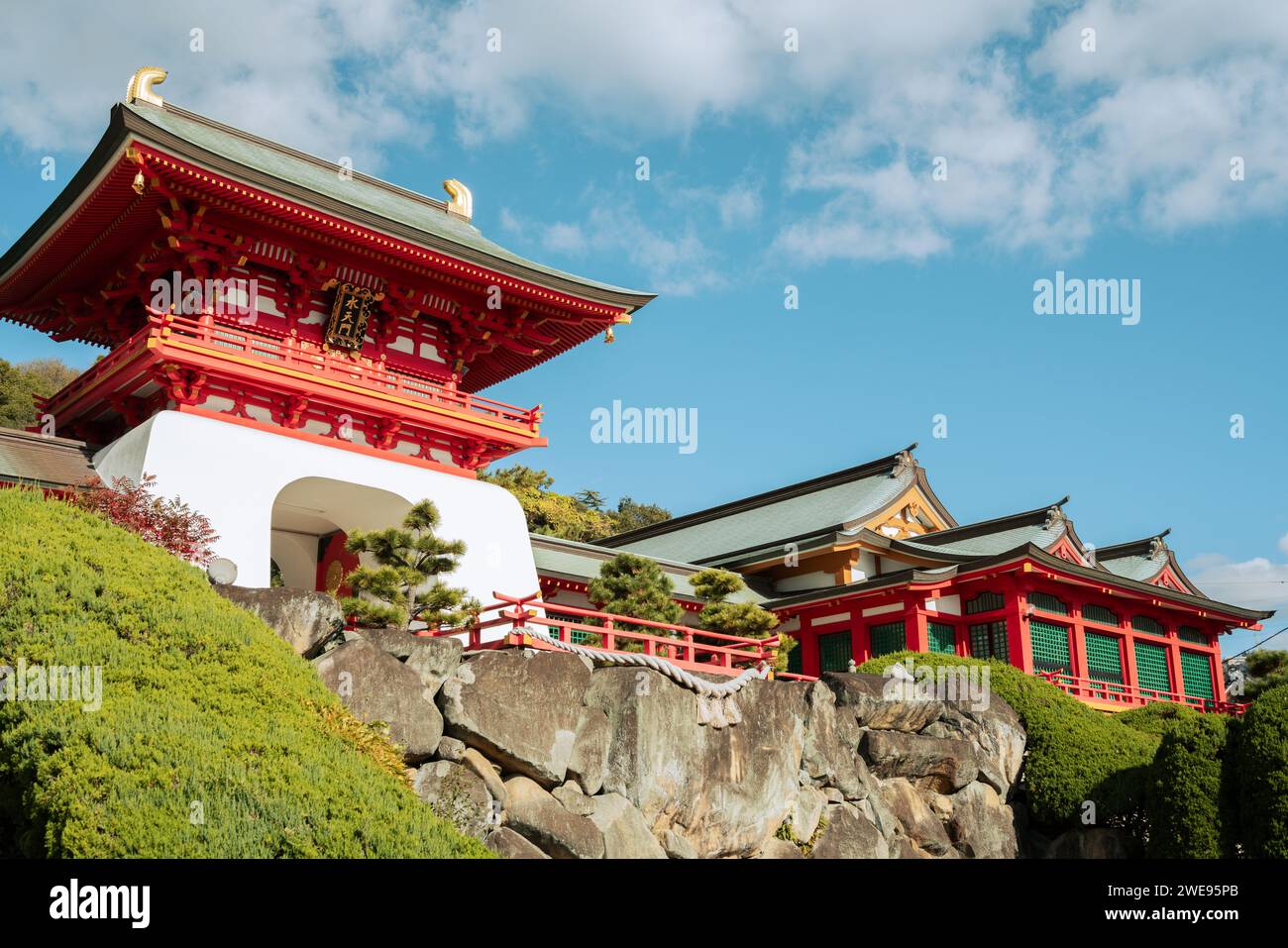 Shimonoseki Akama Shrine in Yamaguchi, Japan Stock Photo - Alamy