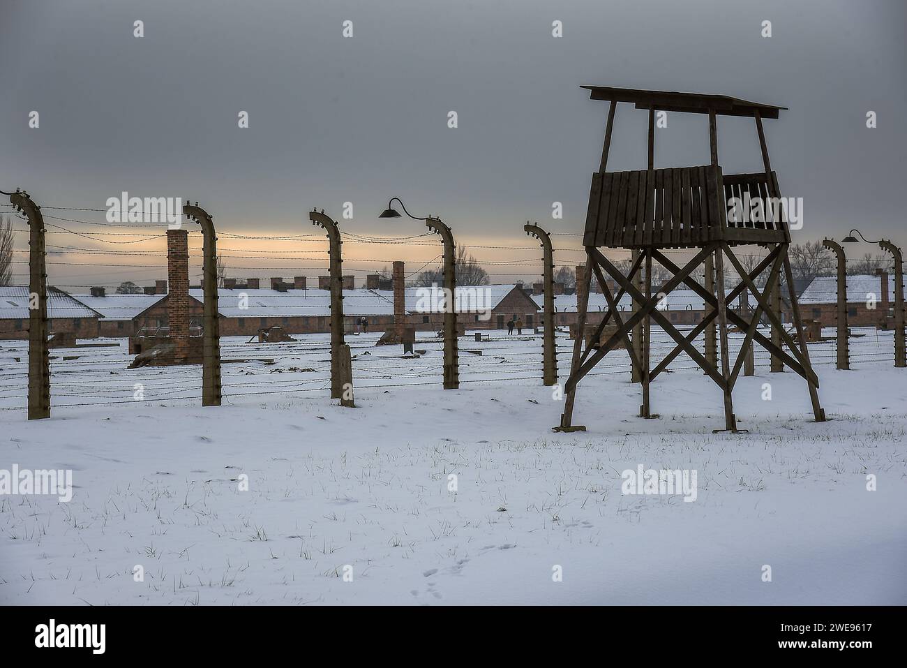 Oswiecim - Brzezinka, Auschwitz II - Birkenau concentration camp ...