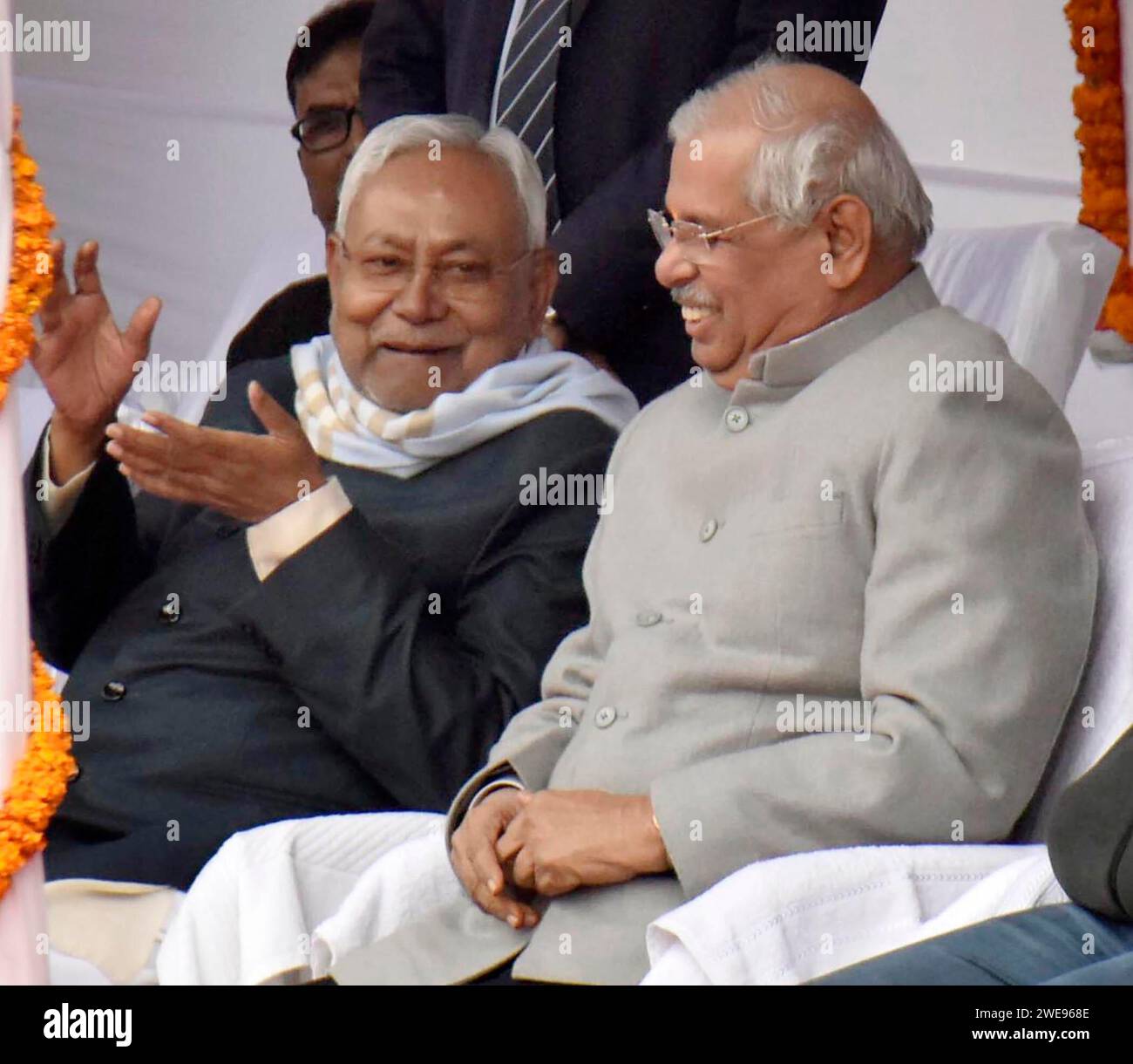 Patna, India. 23rd Jan, 2024. PATNA, INDIA - JANUARY 23: Bihar Governor ...