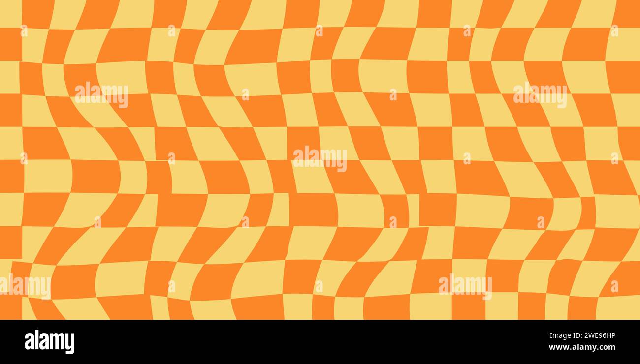 Abstract Background Featuring a Psychedelic Groovy Checkerboard Design ...