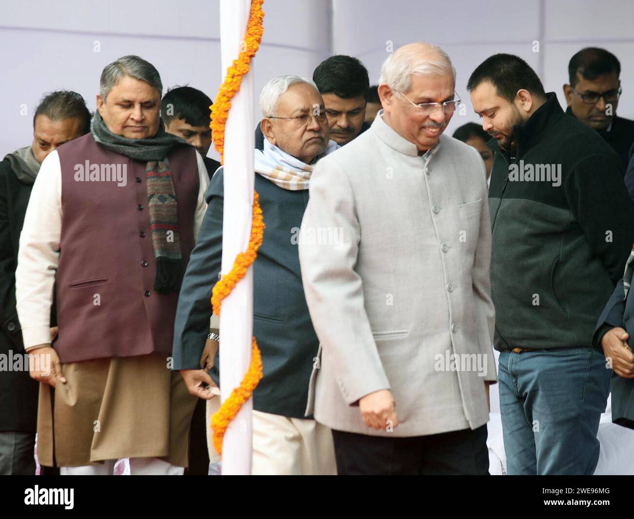 Patna, India. 23rd Jan, 2024. PATNA, INDIA - JANUARY 23: Bihar Governor ...