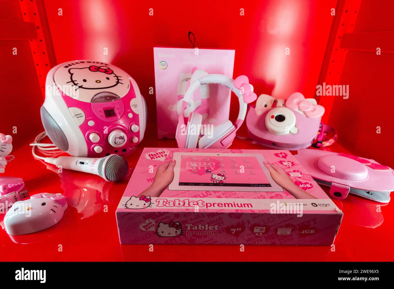 London, UK. 24 January 2024. 'Hello Kitty collection', 1976-2020s, by ...