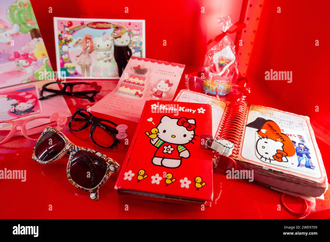London, UK. 24 January 2024. 'Hello Kitty collection', 1976-2020s, by ...