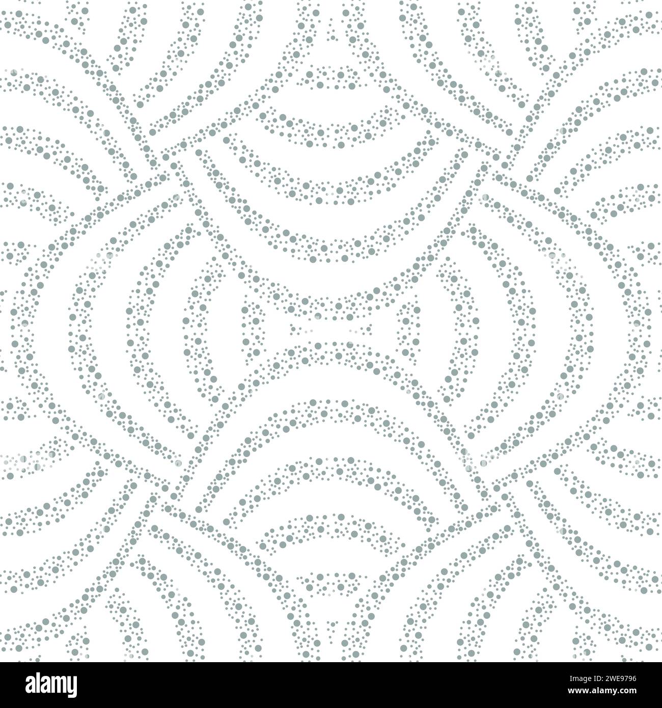 Abstract geometric pattern of the points, lines. A seamless vector ...