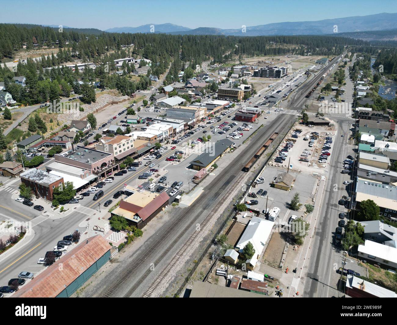 Truckee, California, USA Stock Photo - Alamy