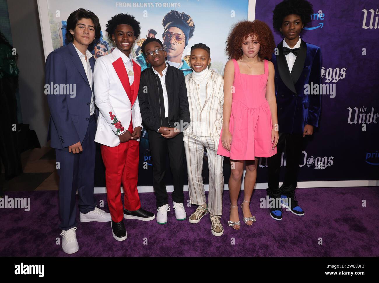 Culver City, Ca. 23rd Jan, 2024. Adan James Carrillo, Caleb Dixon ...