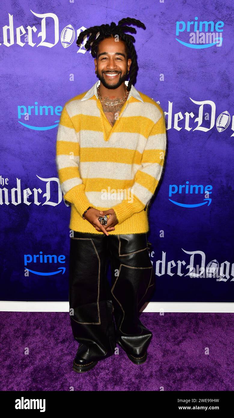 Culver City, Ca. 23rd Jan, 2024. Omarion at the LA Premiere of Amazon ...