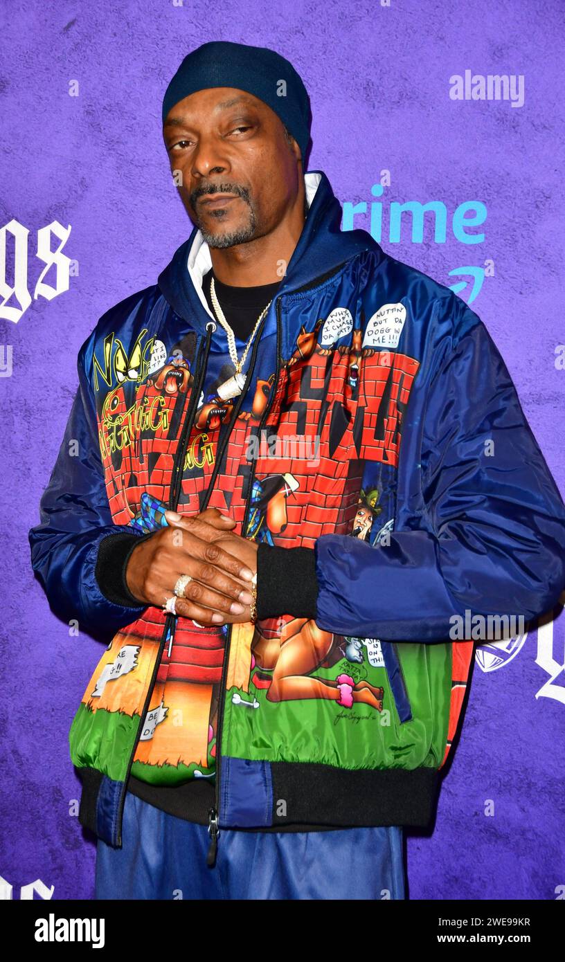 Culver City, Ca. 23rd Jan, 2024. Snoop Dogg at the LA Premiere of ...