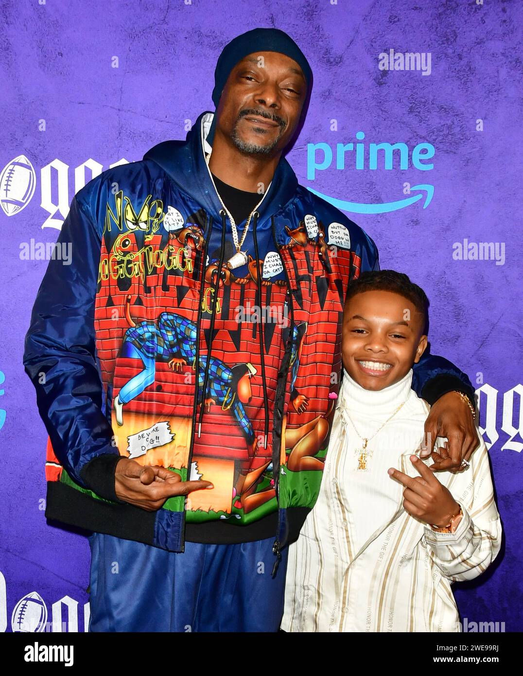 Culver City, Ca. 23rd Jan, 2024. Snoop Dogg, Jonigan Booth at the LA ...